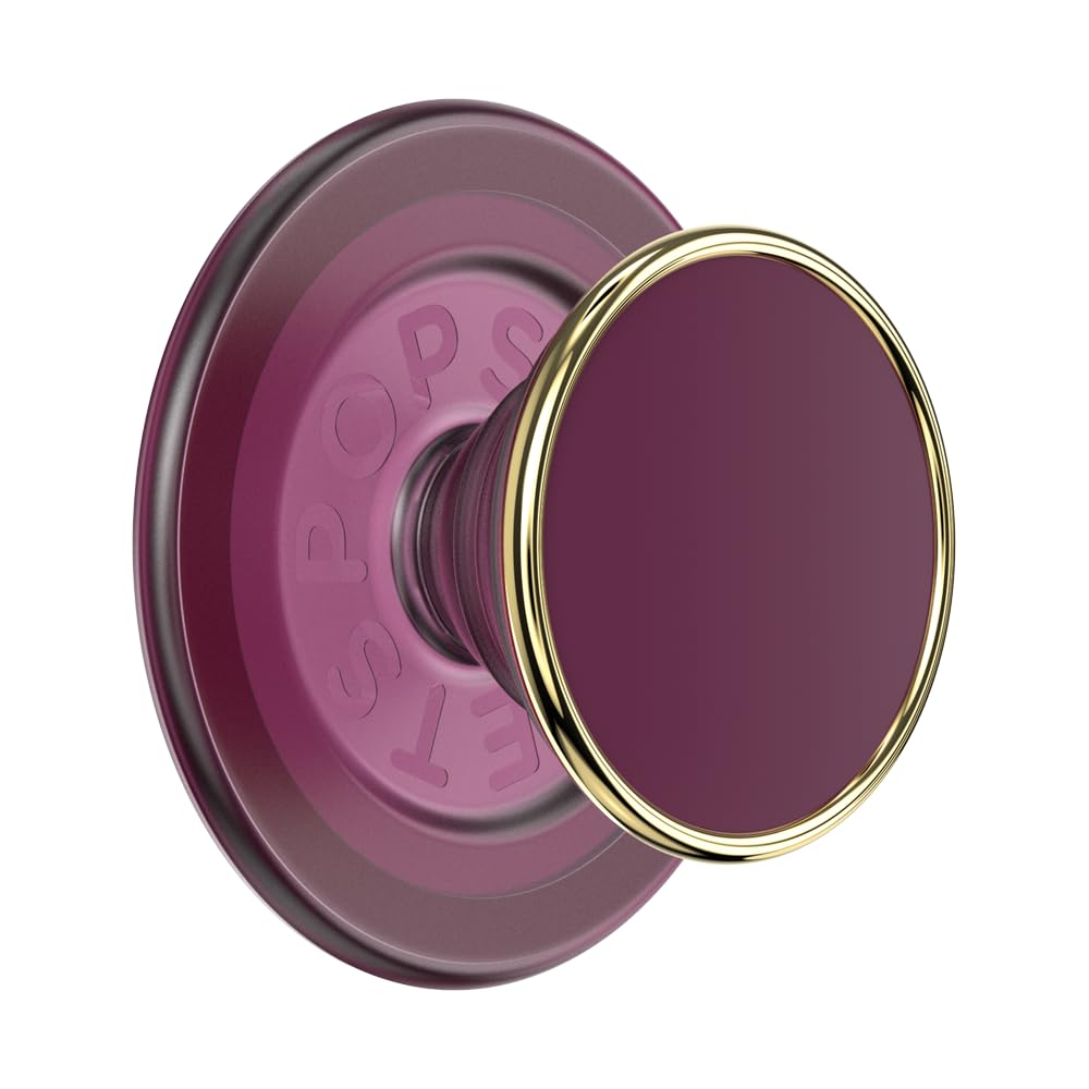 PopSockets Enamel Red Wine PopGrip for MagSafe