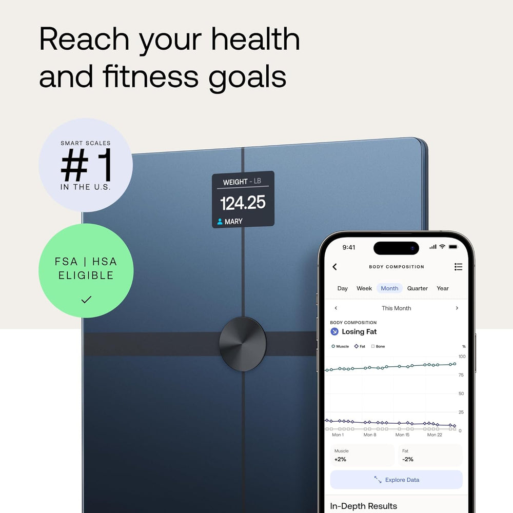 Withings WBS13 Body Smart WiFi Scale | Buy Withings Online India ...