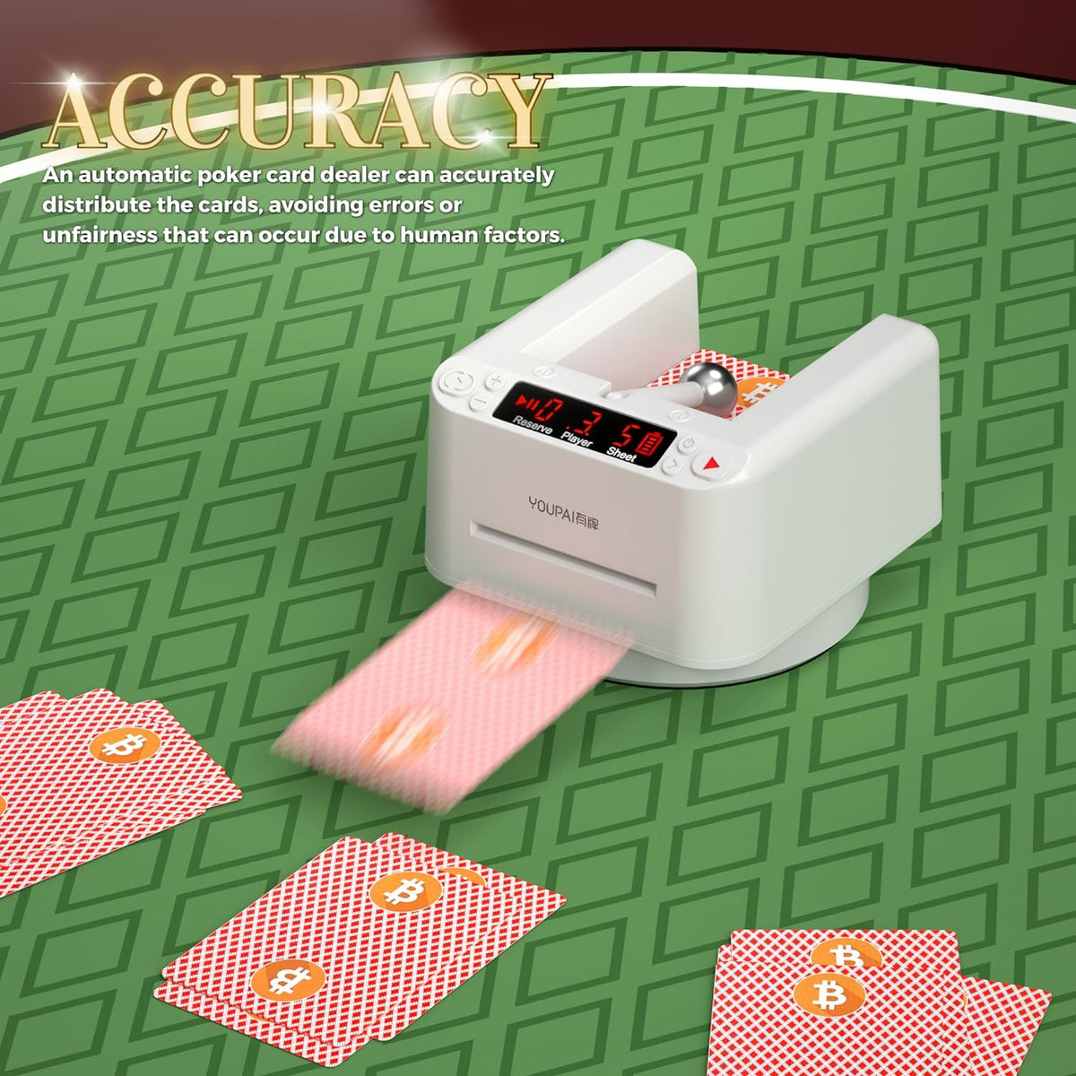 Automatic Rotating Card Dealer Machine | Buy Access Online India ...
